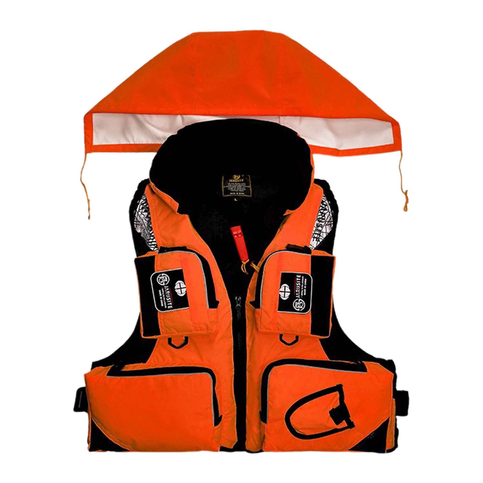 Huowey Men's And Women Sea Fishing Life Jacket Pocket Function ...