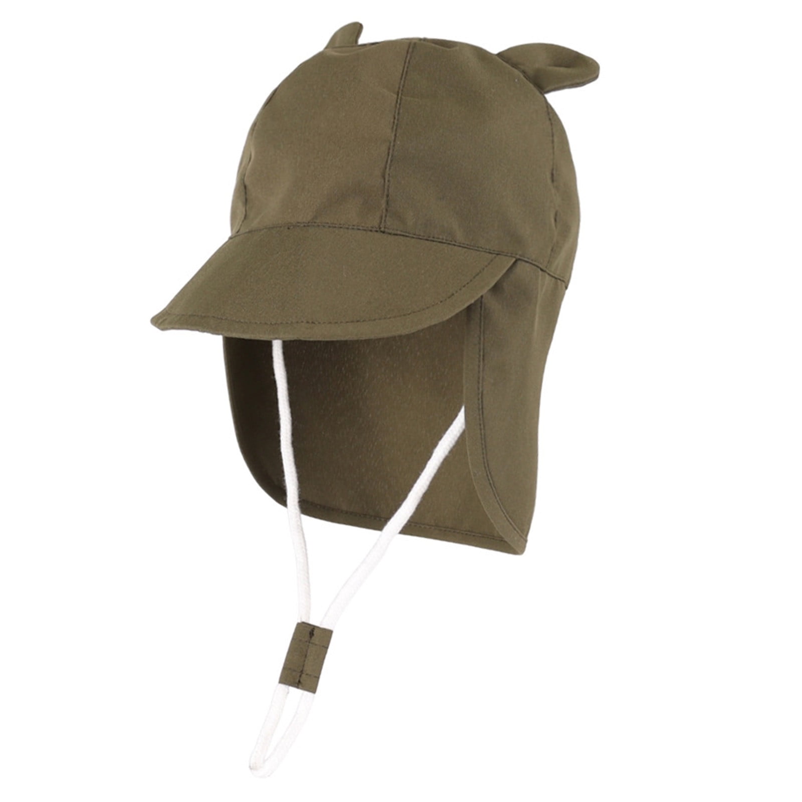 Huowey Sun Hats Sunscreen Wide Rigid Brim Boys Girls Beach Swim Sunhat ...