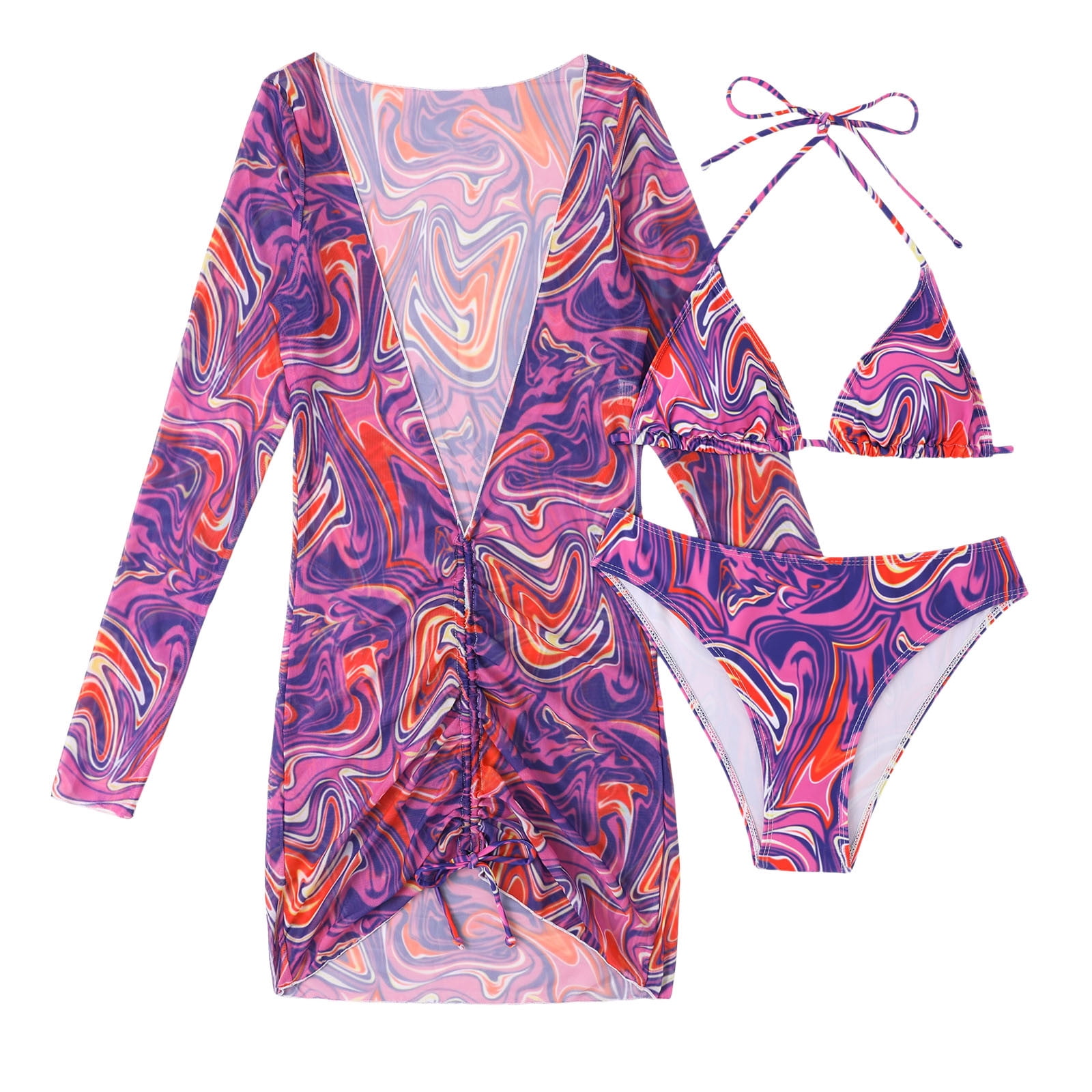 Huowey Sexy Bikini 2025 Swimsuit Women Swimwear Push Up Bikini Set ...