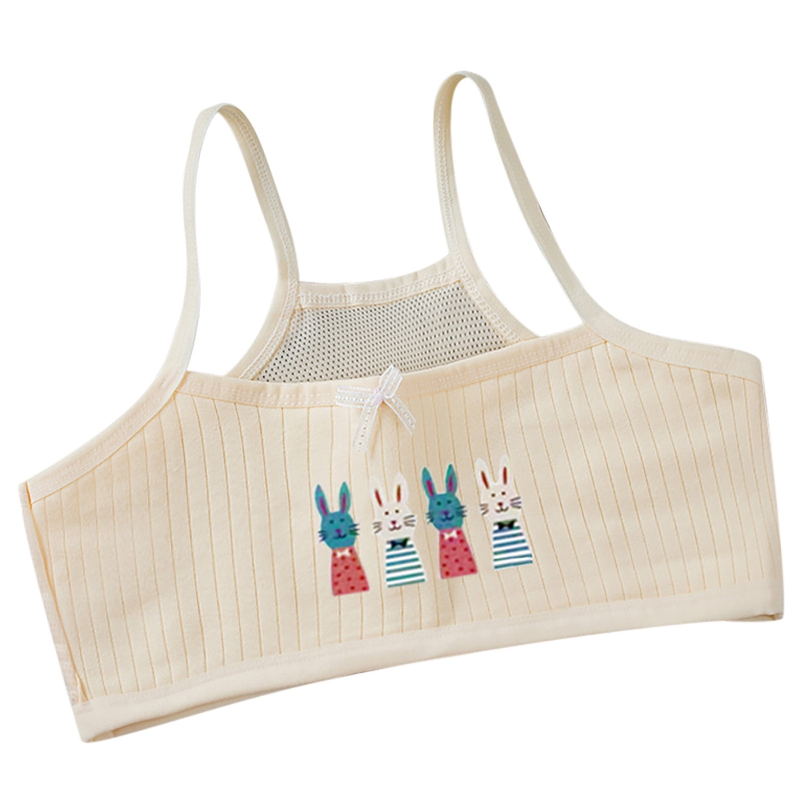 Huowey Teen Girls Bras Back Double Mesh For Teen Girls Sports Vest With ...