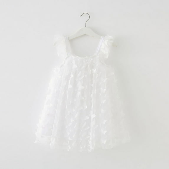 Huowey Toddler Girls Tutu Dresses Sleeveless Spaghetti Strap ...