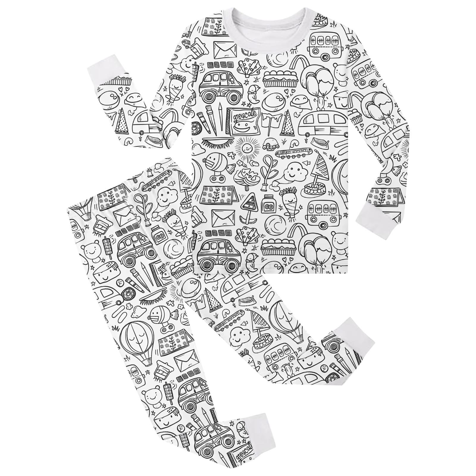 Huowey Toddler Kids Handmade Doodle Sketch Colouring Cute Cartoon Hand ...