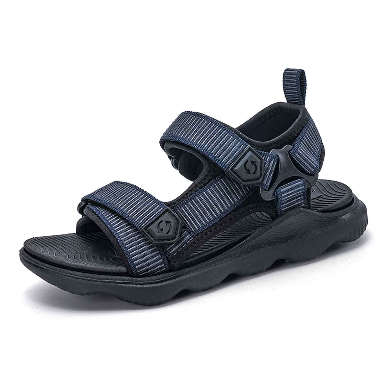 Huowey Toddler Sandals Easy Snap Lock Water Sandals Adjustable Straps ...