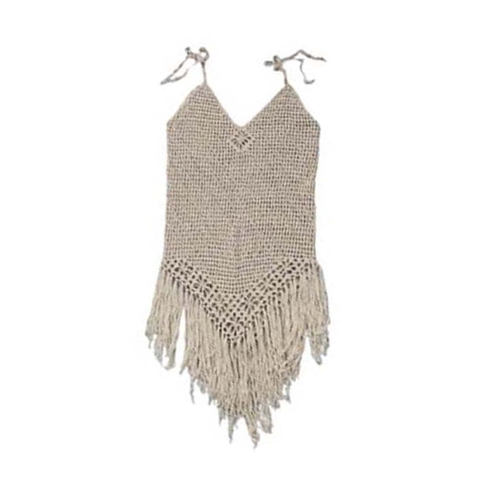 Huowey Women Swimwear Ladies Summer Casual Beach Hand Knitted Sling ...