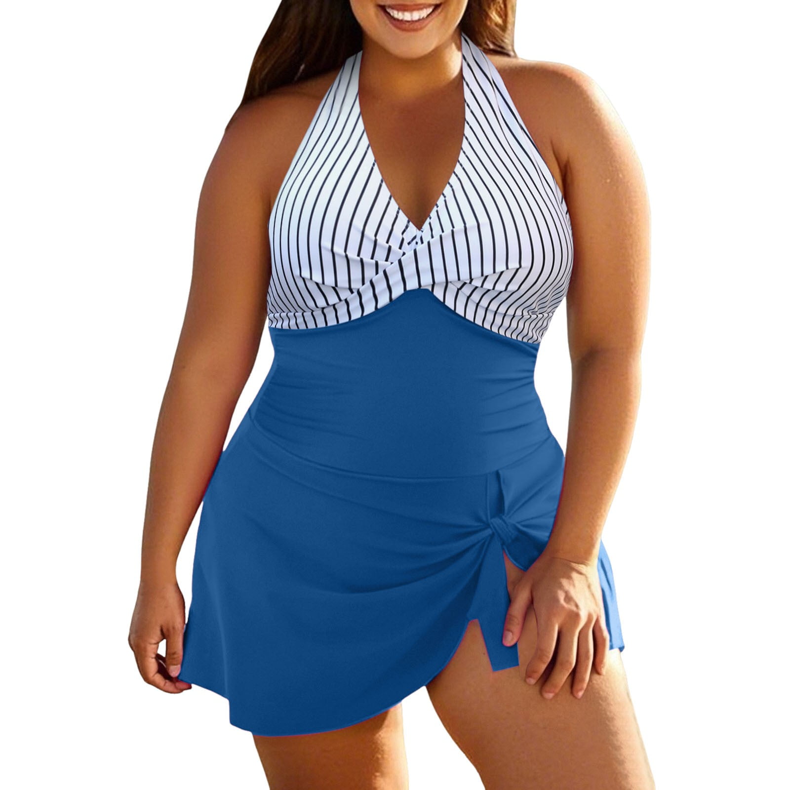 Huowey Women Swimwears Plus Size Swim Dress SwimBathing Suit Suits Swim ...