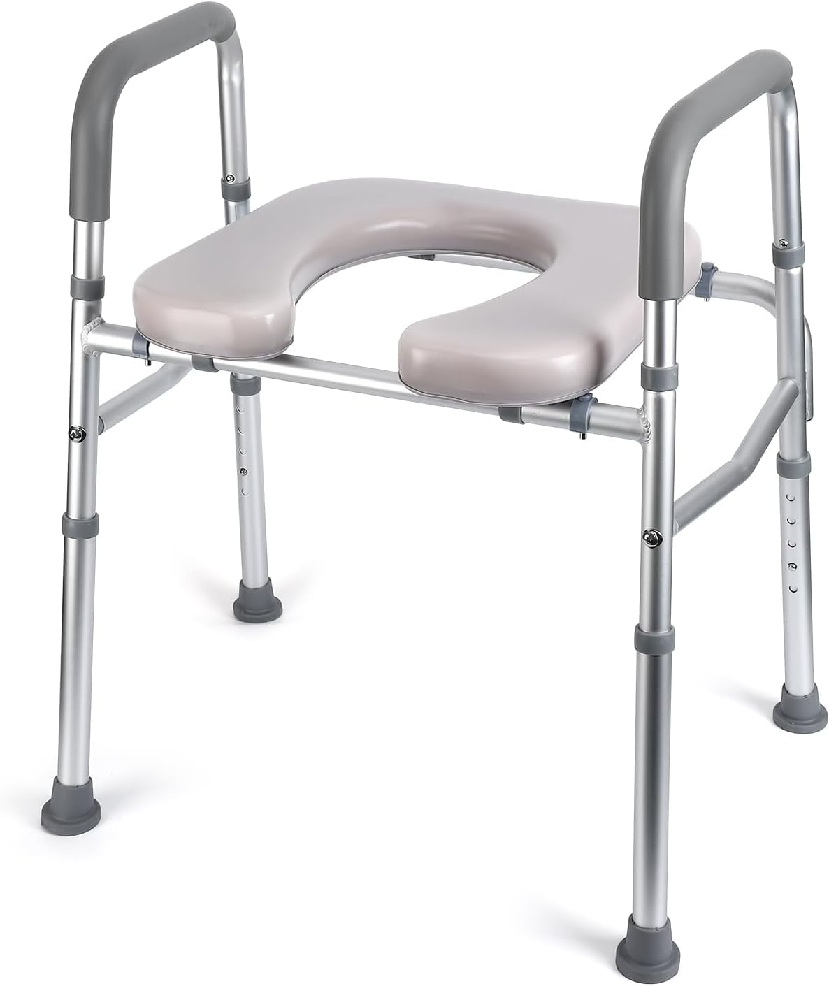 Hupicker Raised Toilet Seat, 350LB Stand Alone Homecare Commode ...