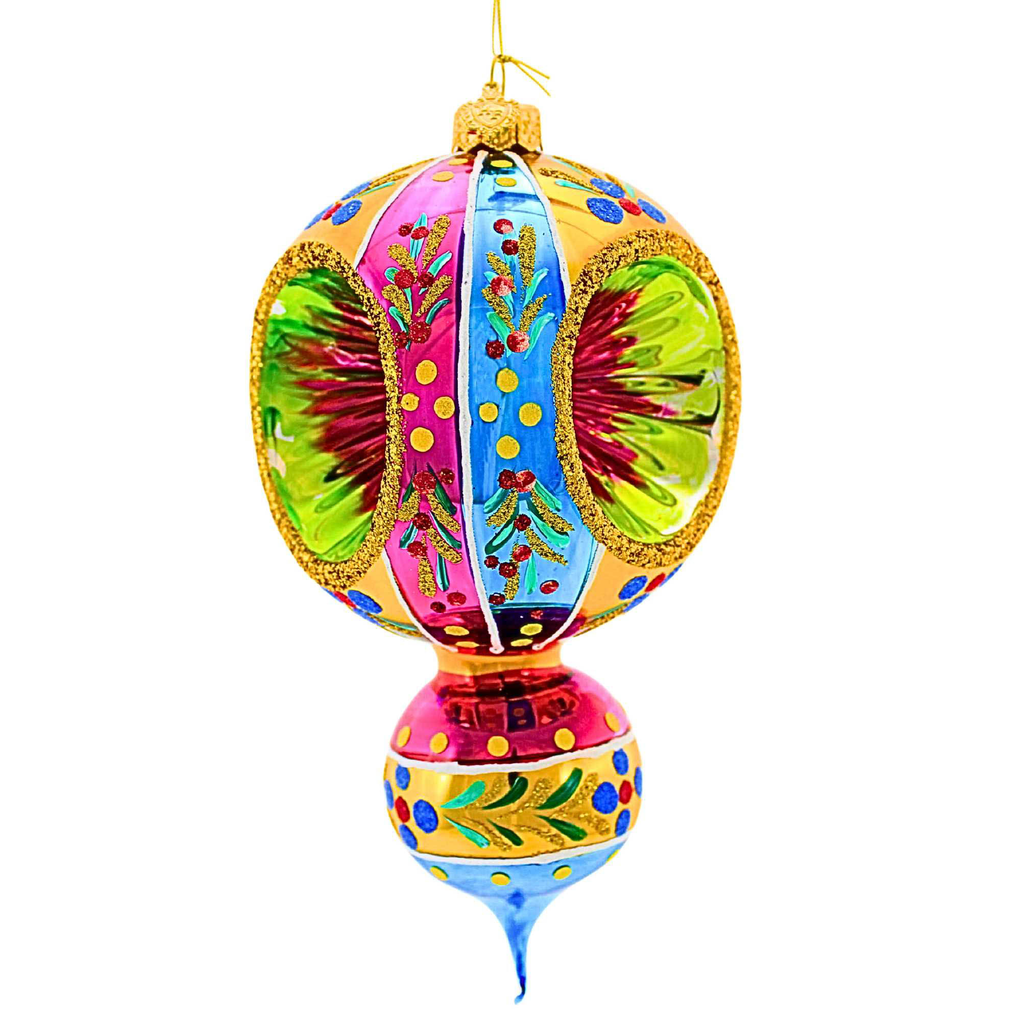 Huras Family 7.50In Merry & Bright Princess Fairytales, Glass, Triple ...
