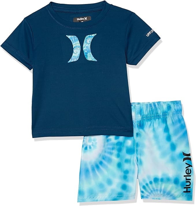 Hurley Baby-Boys Swim Suit 2-Piece Set - Walmart.com