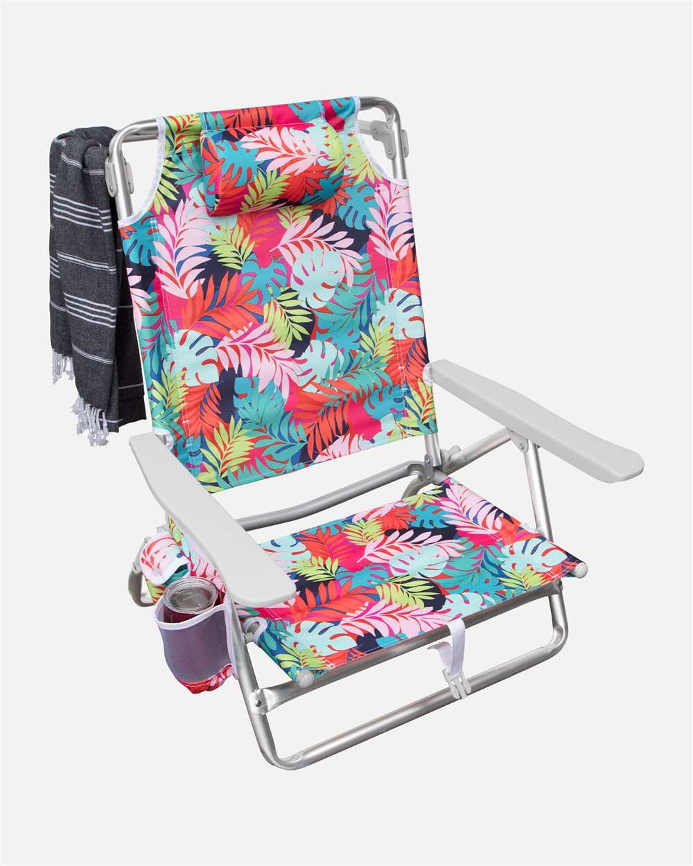 Hurley Backpack Beach Chair , Mystic, Tropical - Walmart.com