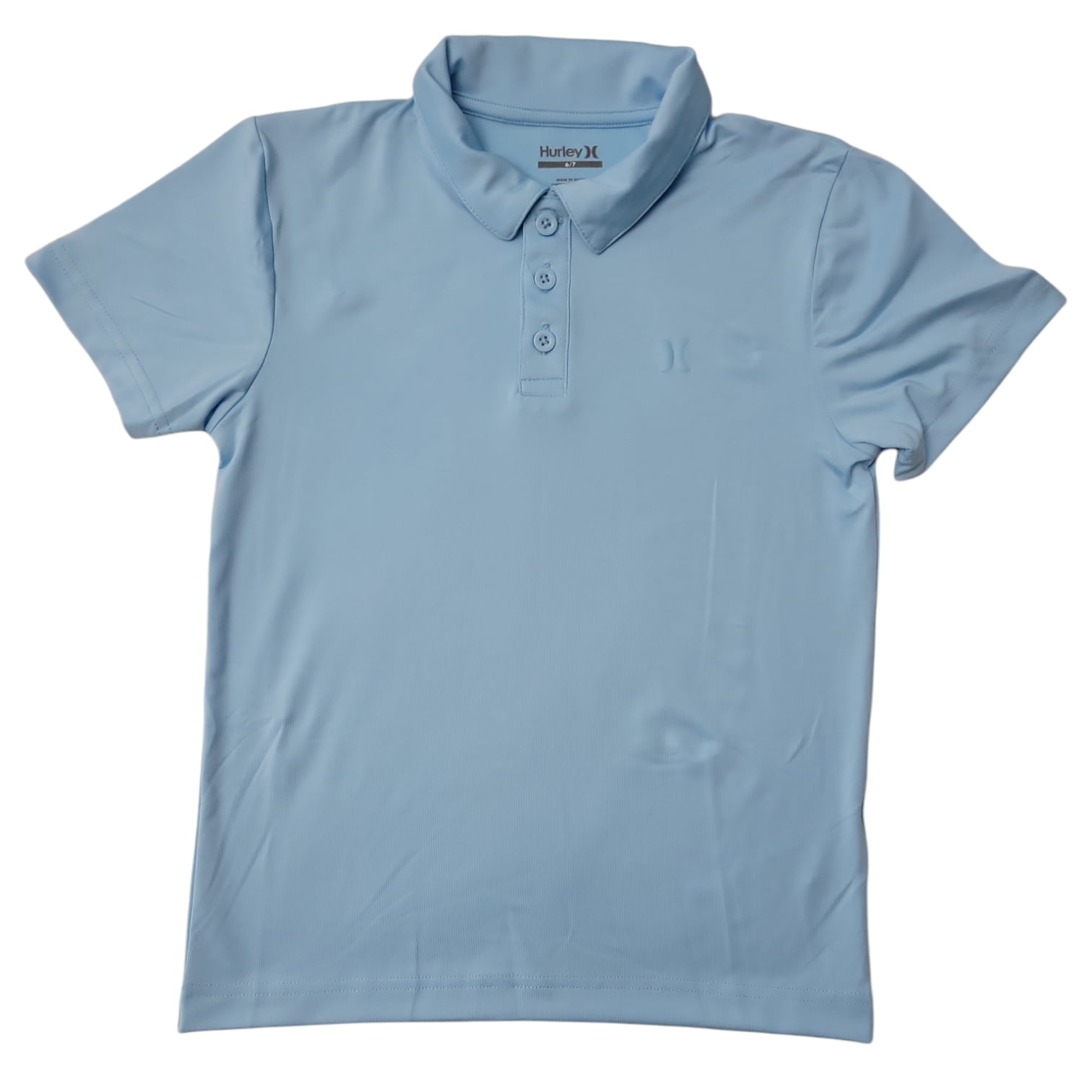 Hurley Boys Performance Short Sleeve 3-Button Comfortable Jersey ...