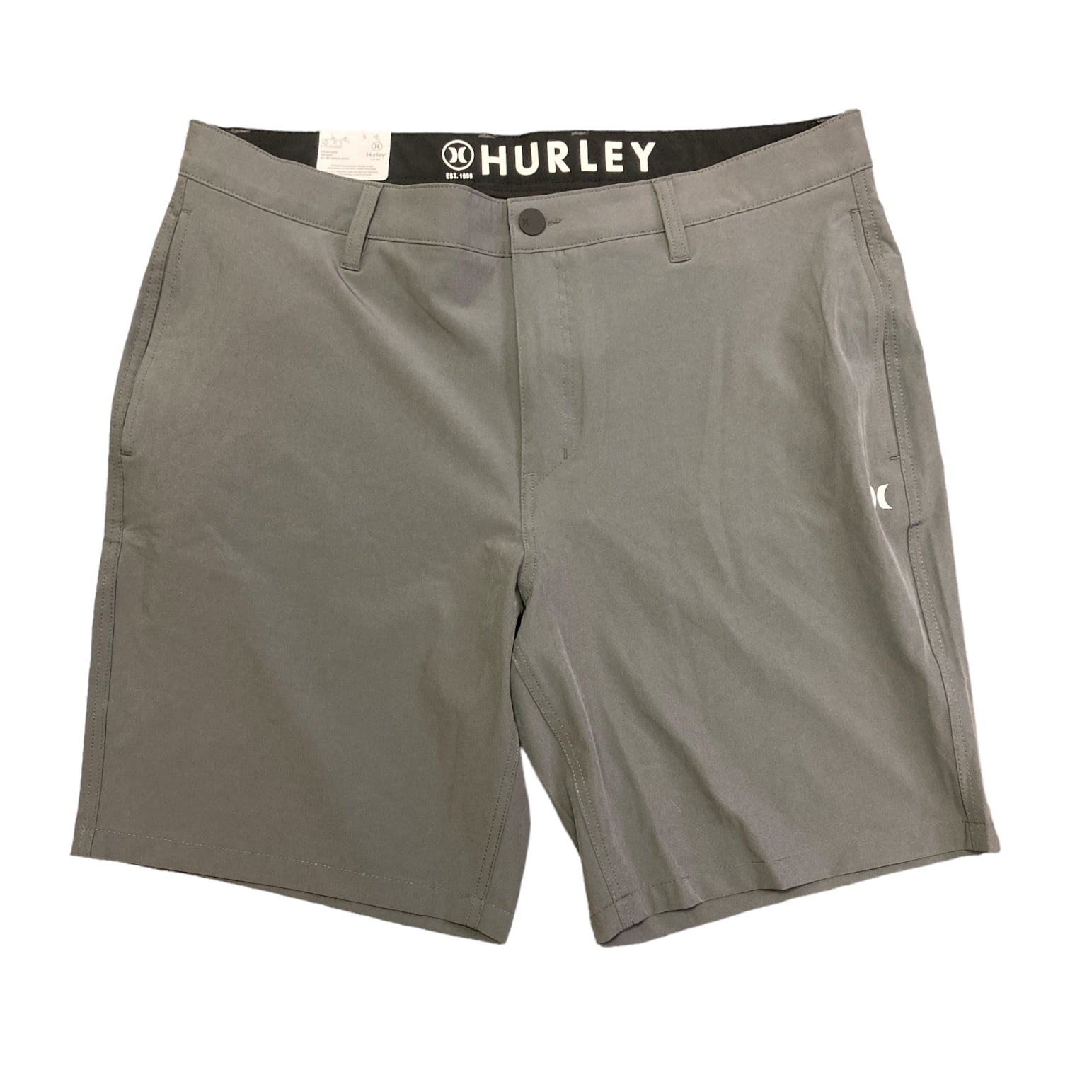 Hurley Men's All Day Hybrid Quick Dry 4 Way Stretch Short (Light Stone ...