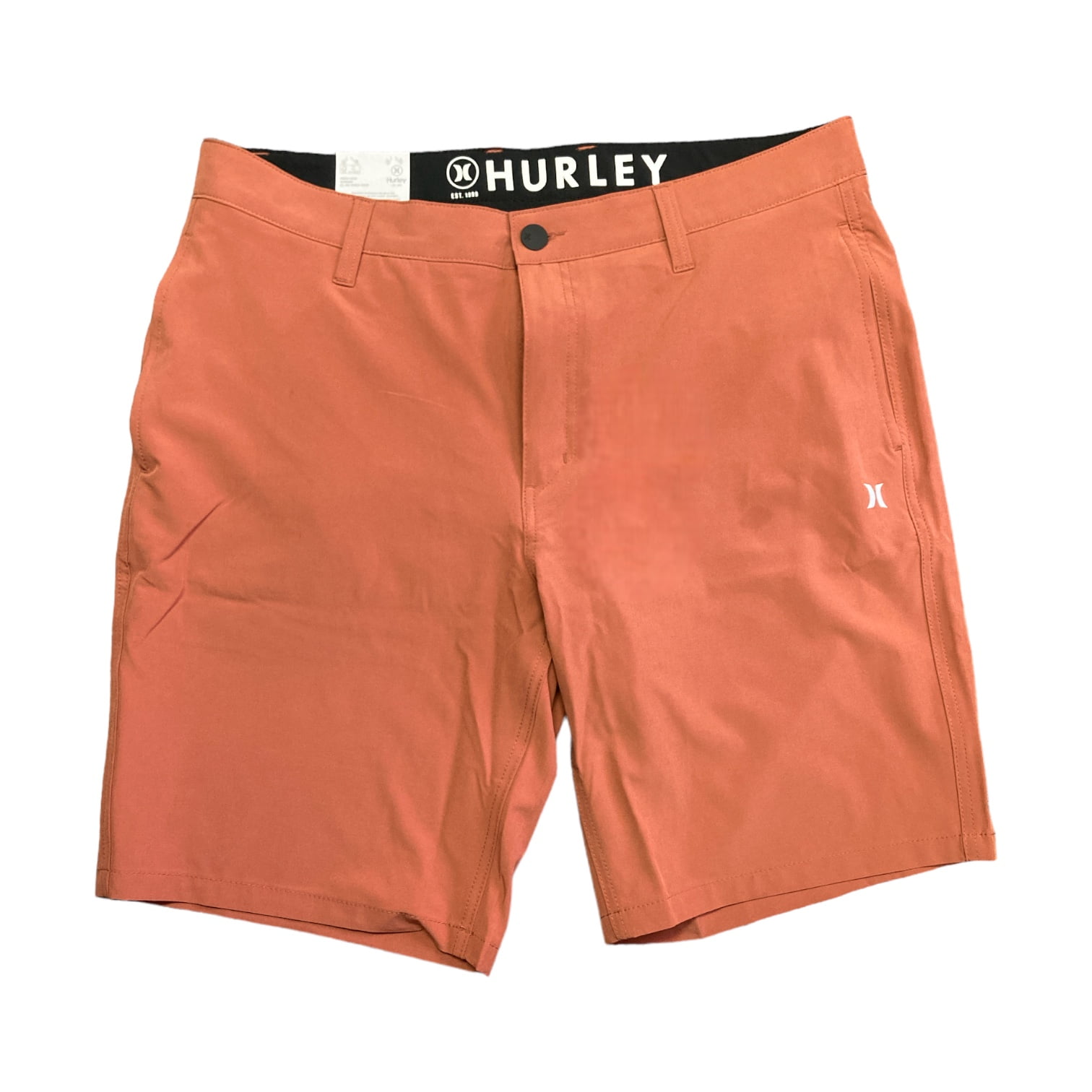 Hurley Men's All Day Hybrid Quick Dry 4 Way Stretch Short (Redwood, 30 ...