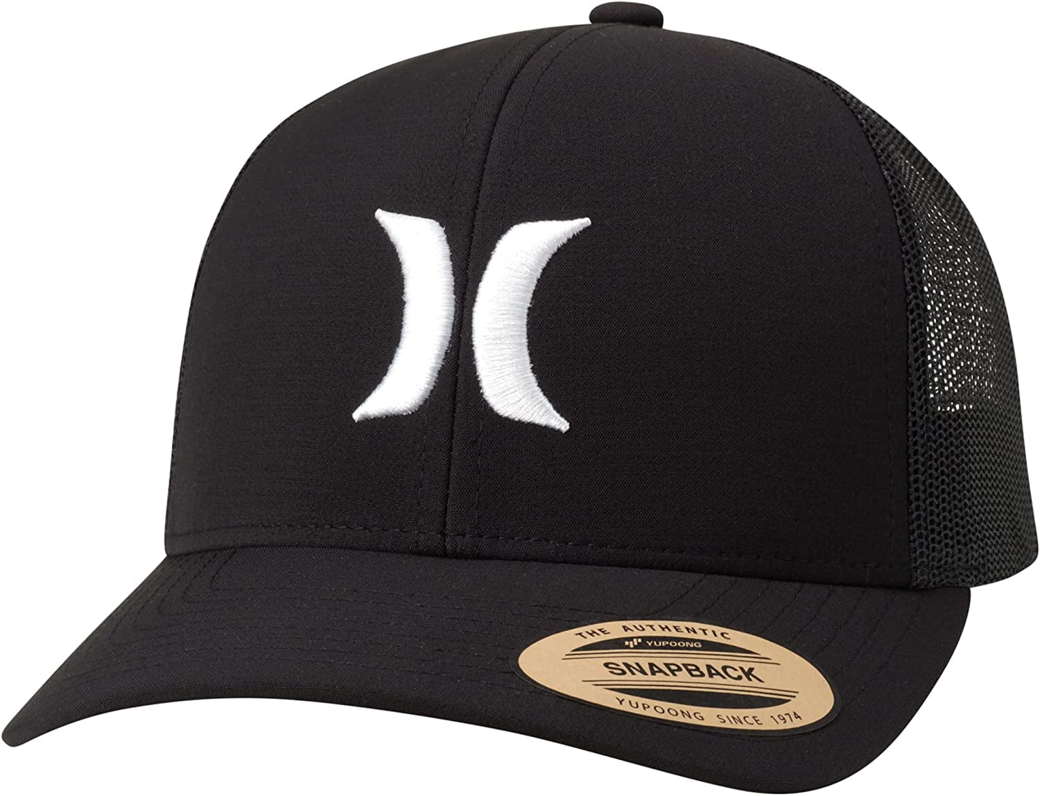 Hurley Men's Del Mar Structured Bill Trucker Hat Cap, Adjustable Snap ...
