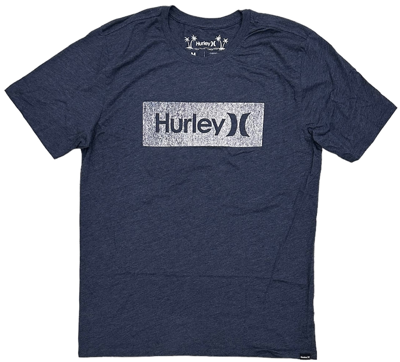 Hurley Men's Everyday Washed One and Only Boxed Texture Short Sleeve ...