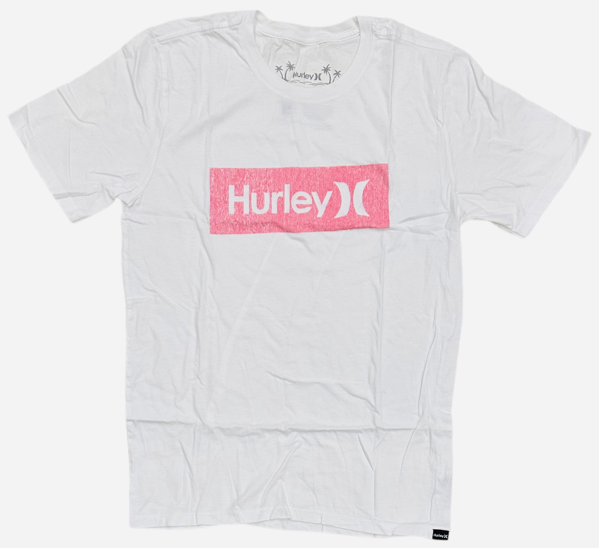 Hurley Men's Everyday Washed One and Only Boxed Texture Short Sleeve ...