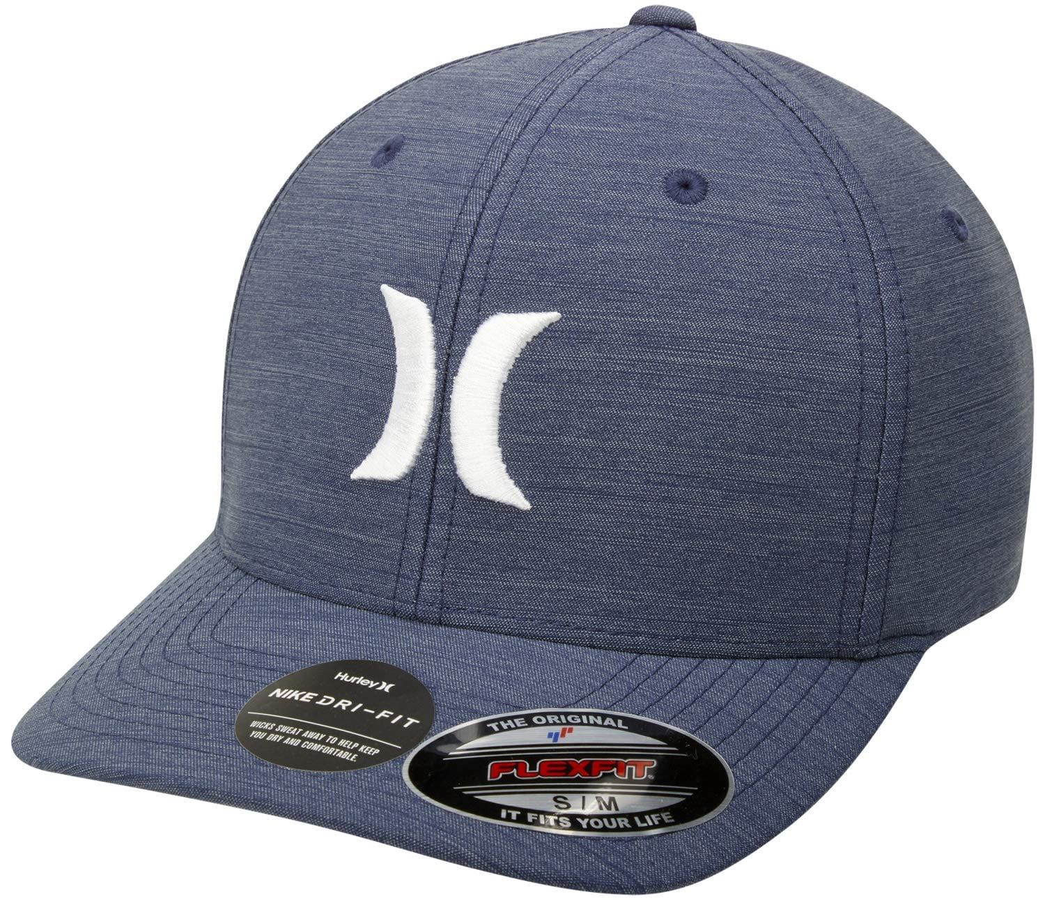 Hurley Men's H2O Dri Cutback Curved Bill Baseball Hat, Size Large ...
