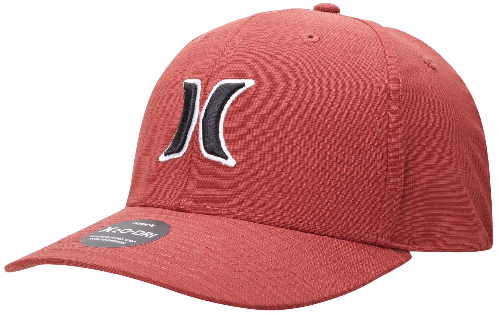 Hurley Men's Hat - H2O-DRI Super Icon Curved Brim Stretch Fitted Cap ...