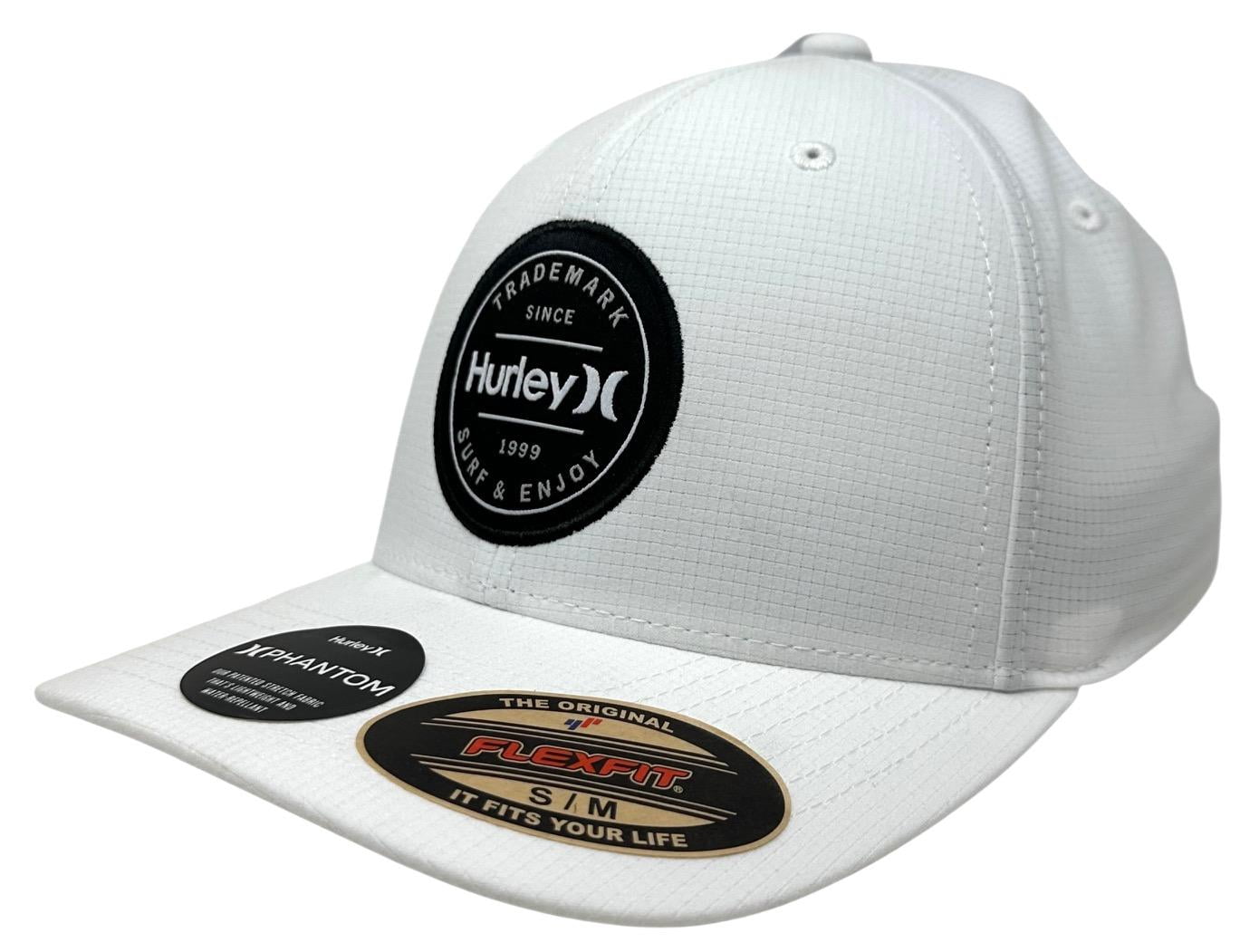 Hurley Men's Hat Phantom Lock Up H2O Dri-Fit Stretch Flex Fit Cap ...