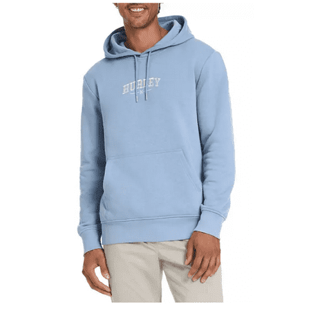Hurley Men’s Medium blue Fleece Hoodie - Walmart.com