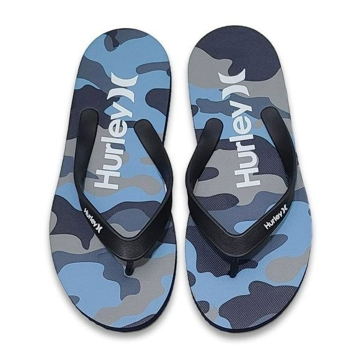 Hurley Men's One and Only Camo Print Flip-Flops - Walmart.com