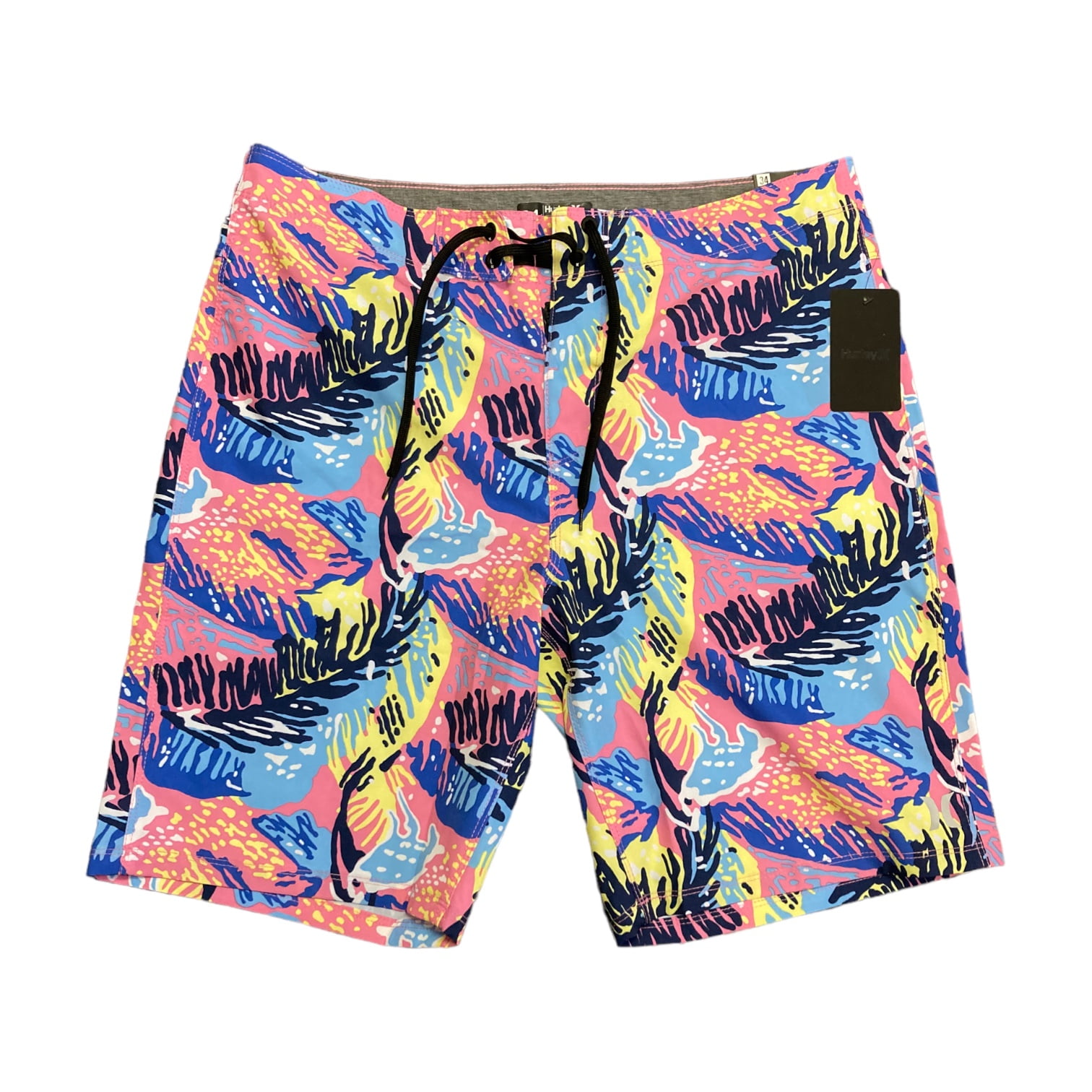 Hurley Men's One and Only Gradient Swim Board Short (Sunset Pulse, 30 ...