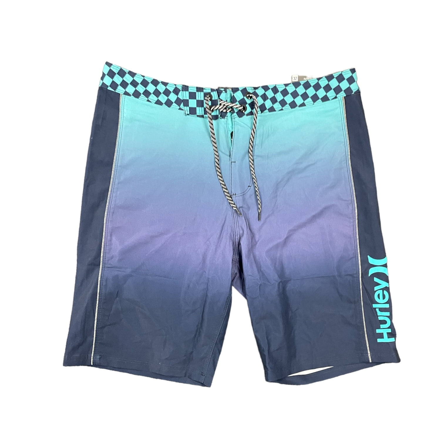 Hurley Men's One and Only Gradient Swim Board Short (Wave Runner, 28 ...