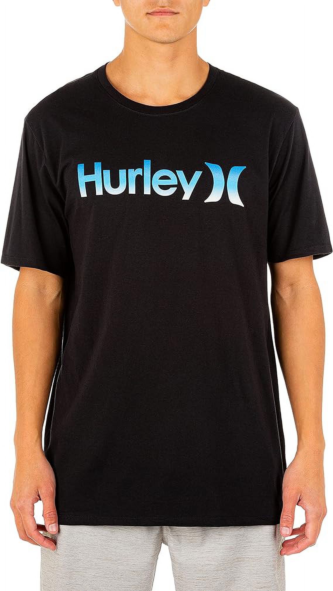 Hurley Men's One and Only Gradient T-Shirt - Walmart.com