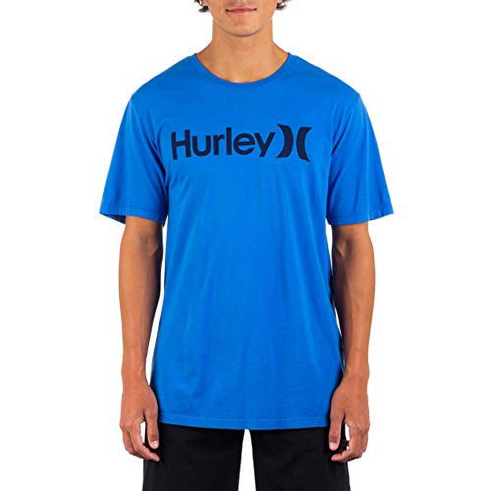 Hurley Men's One and Only Graphic Logo Short Sleeve Tee T-Shirt in ...