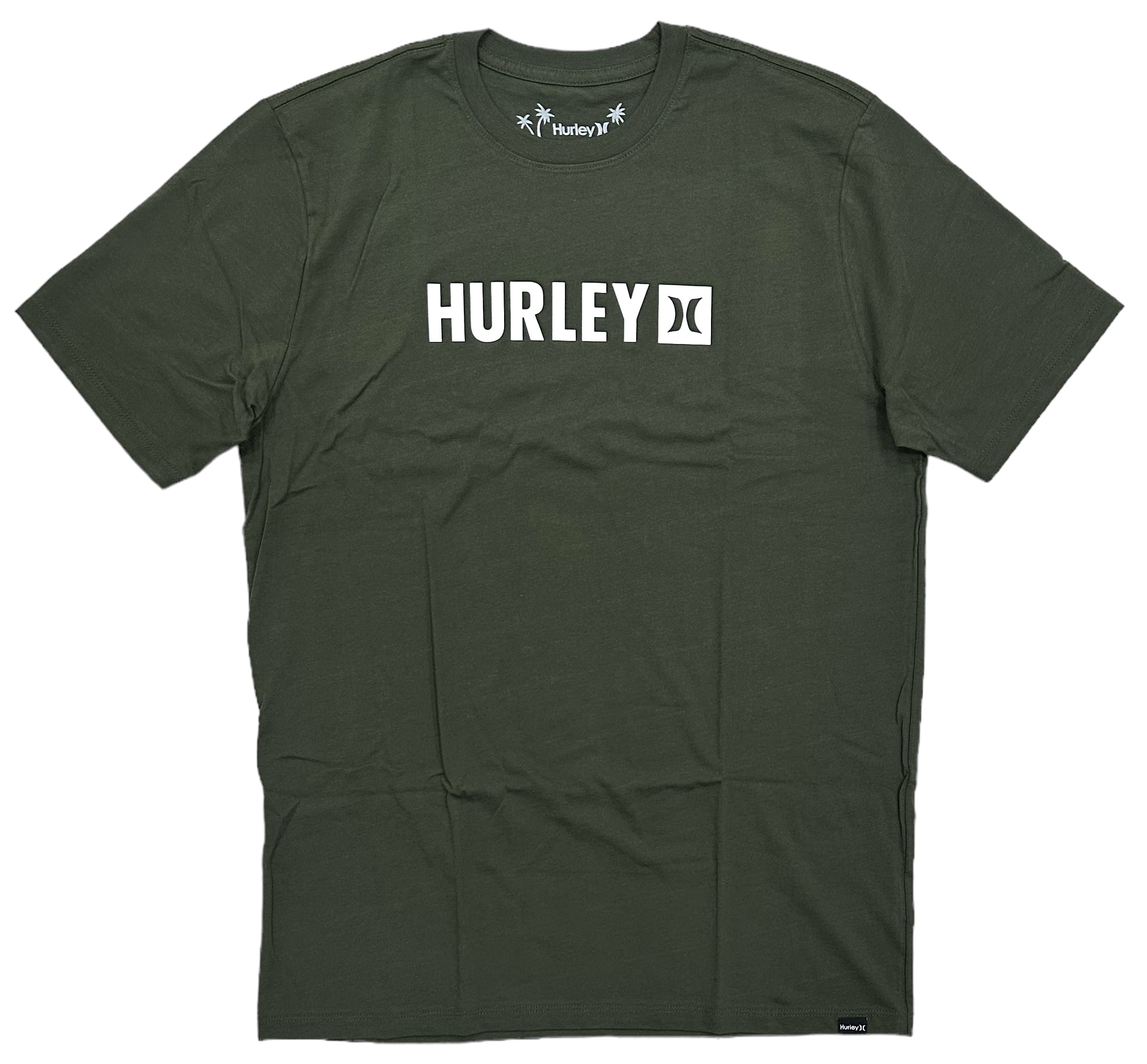 Hurley Men's T-Shirt Everyday The Box Graphic Short Sleeve Tee (Large ...