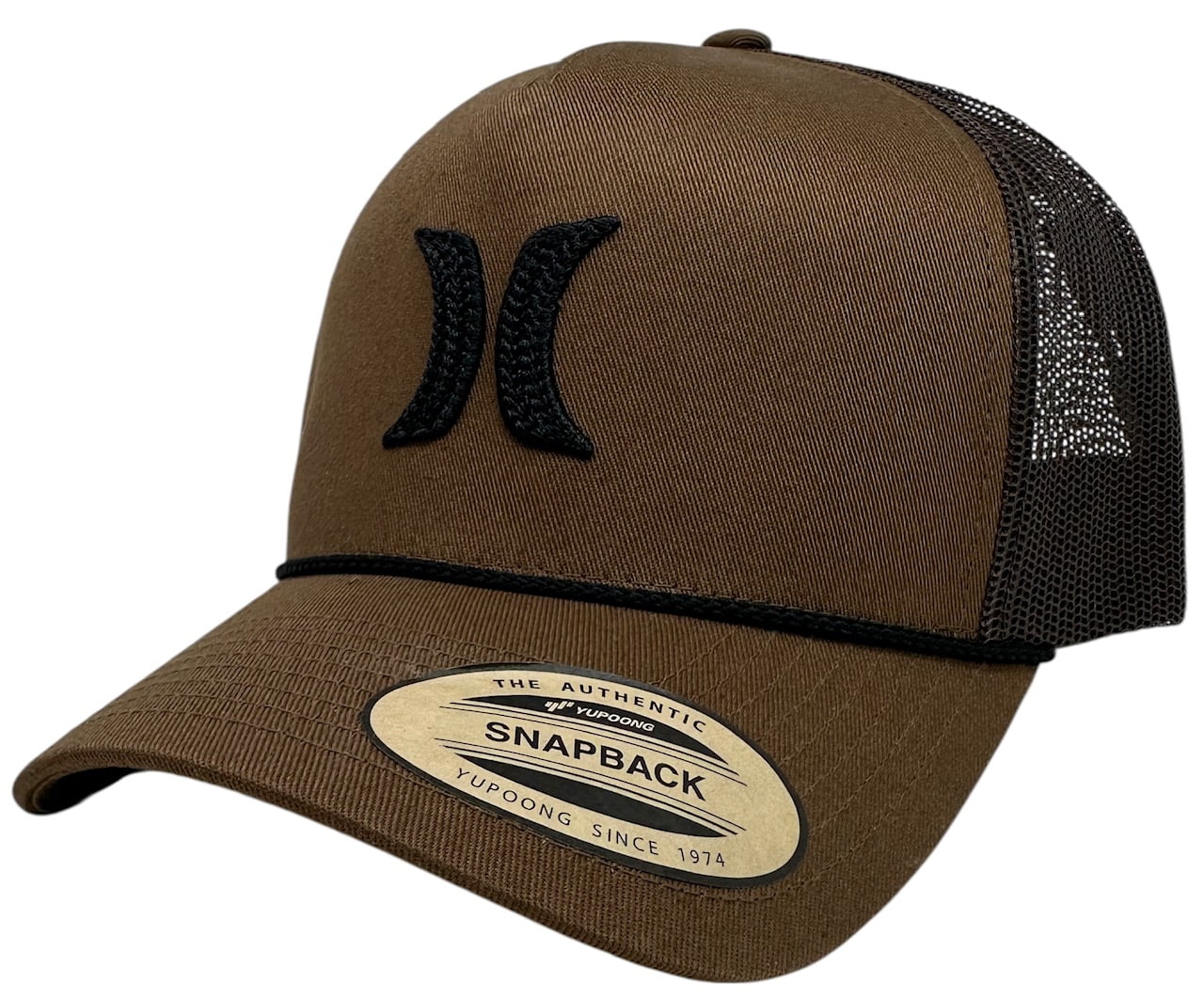Hurley Men's Trucker Hat High Icon Mesh Snapback Cap (Brown) - Walmart.com