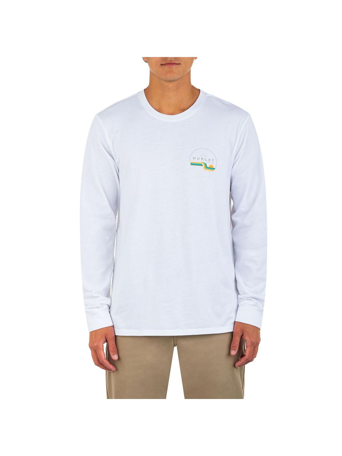 Hurley Mens Everyday Washed Slider Long Sleeve Shirts - Walmart.com