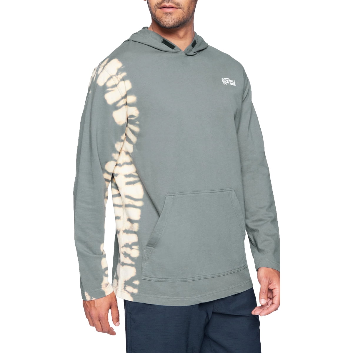Hooded Hurley Modern Surf Poncho Tie Dye Long-Sleeve for Men - Walmart.com