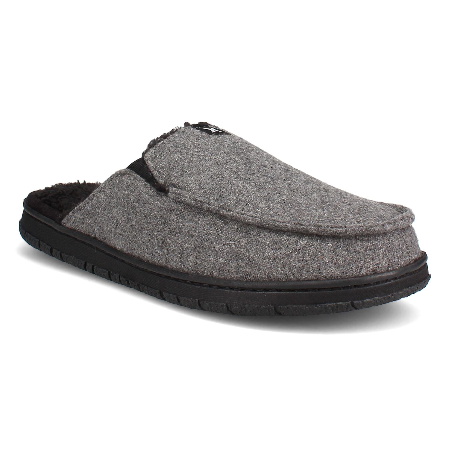 Hurley Relay3 Men's Slip-On Moccasin Slippers Color: Heather Gray Size ...