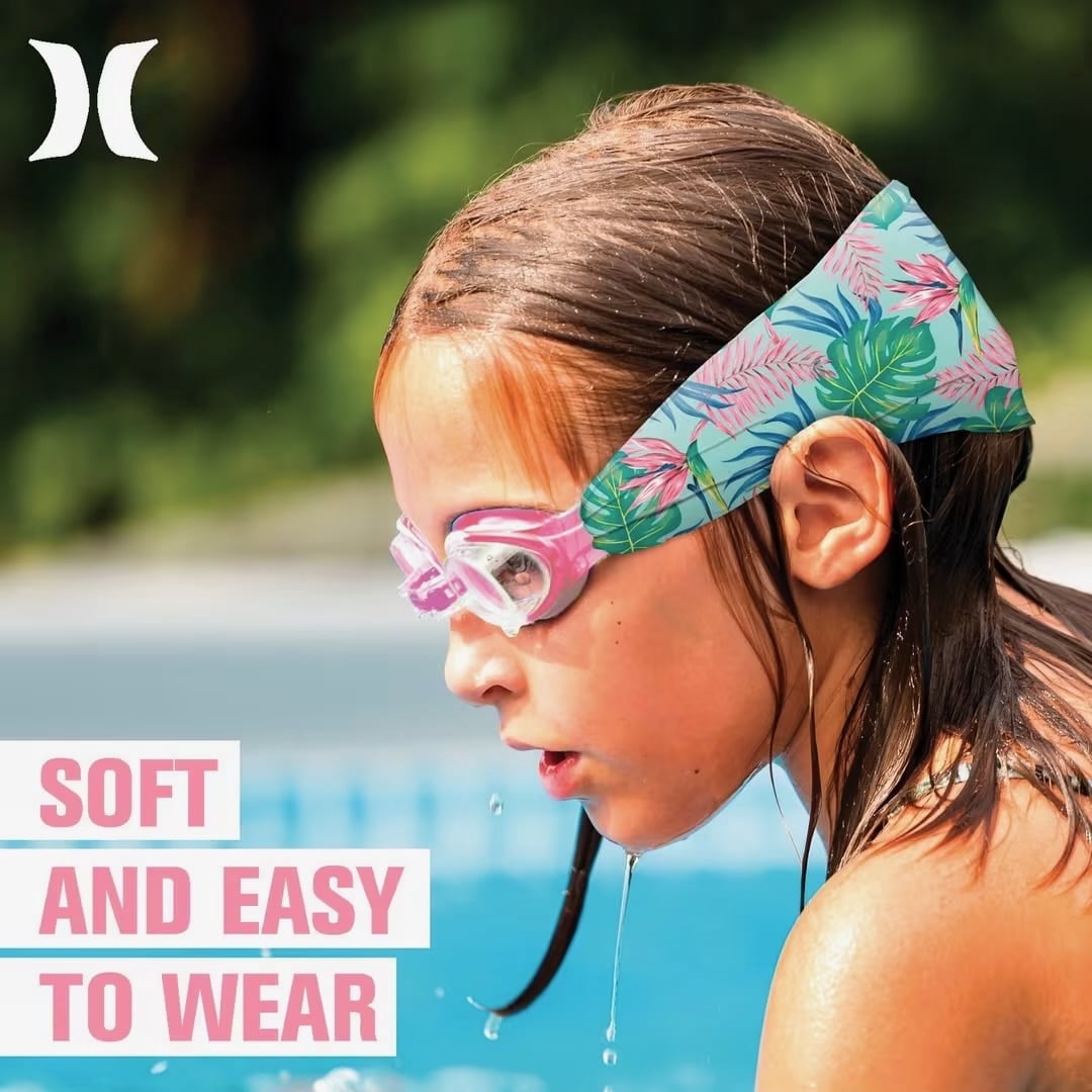 Hurley - Tropical Teal Comfort Band Swim Goggles - Walmart.com