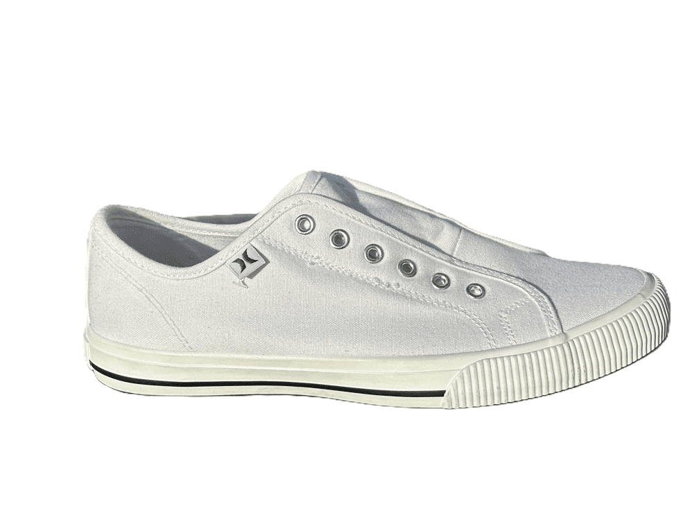 Hurley Womens Chloe Canvas Sneakers Low Top Shoes - Walmart.com