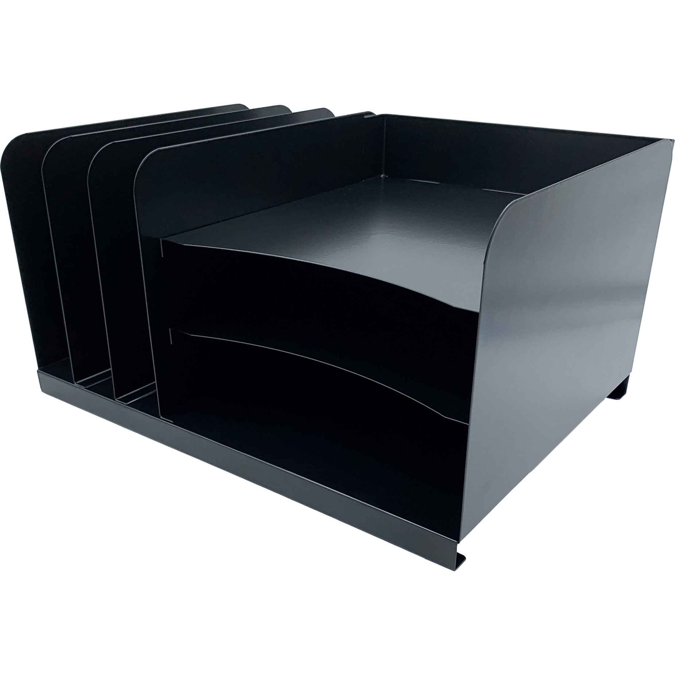 Huron, Combo Slots Desk Organizer, 1 Each, Black - Walmart.com