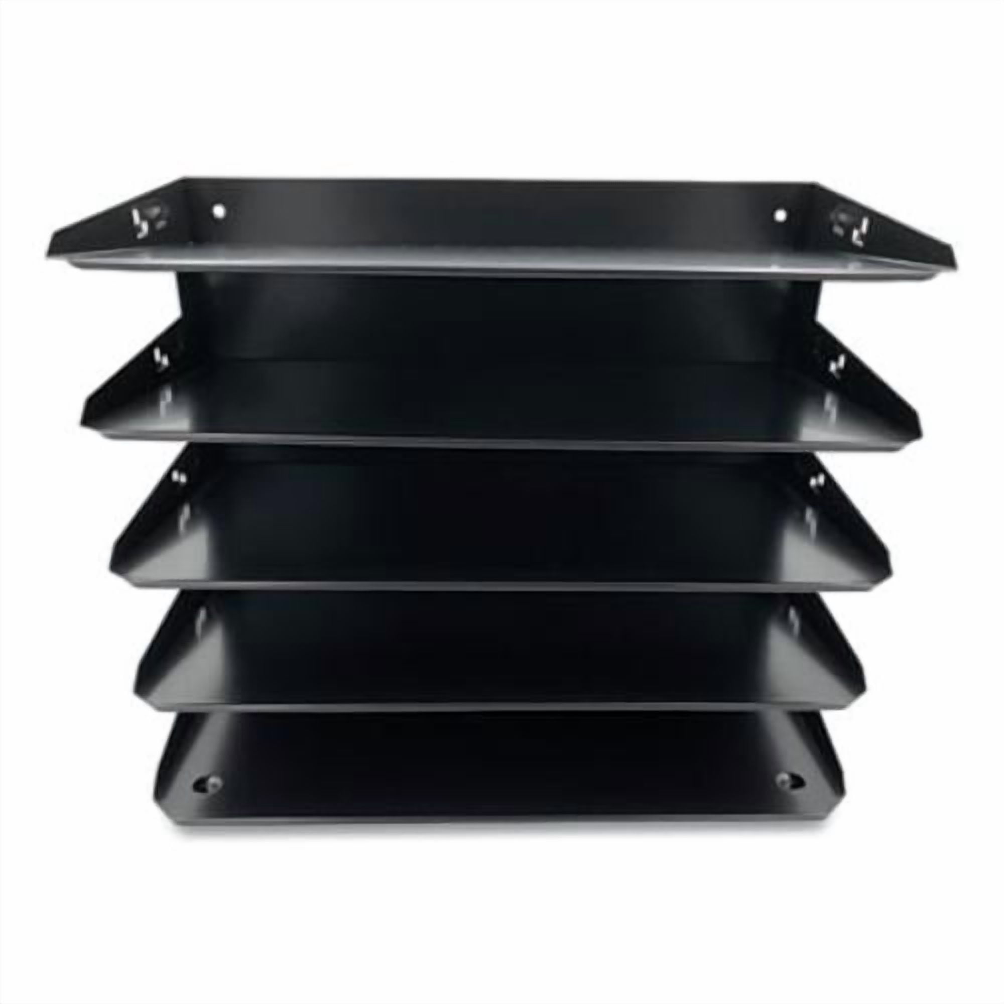 Huron, Horizontal Slots Desk Organizer, 1 Each, Black - Walmart.com