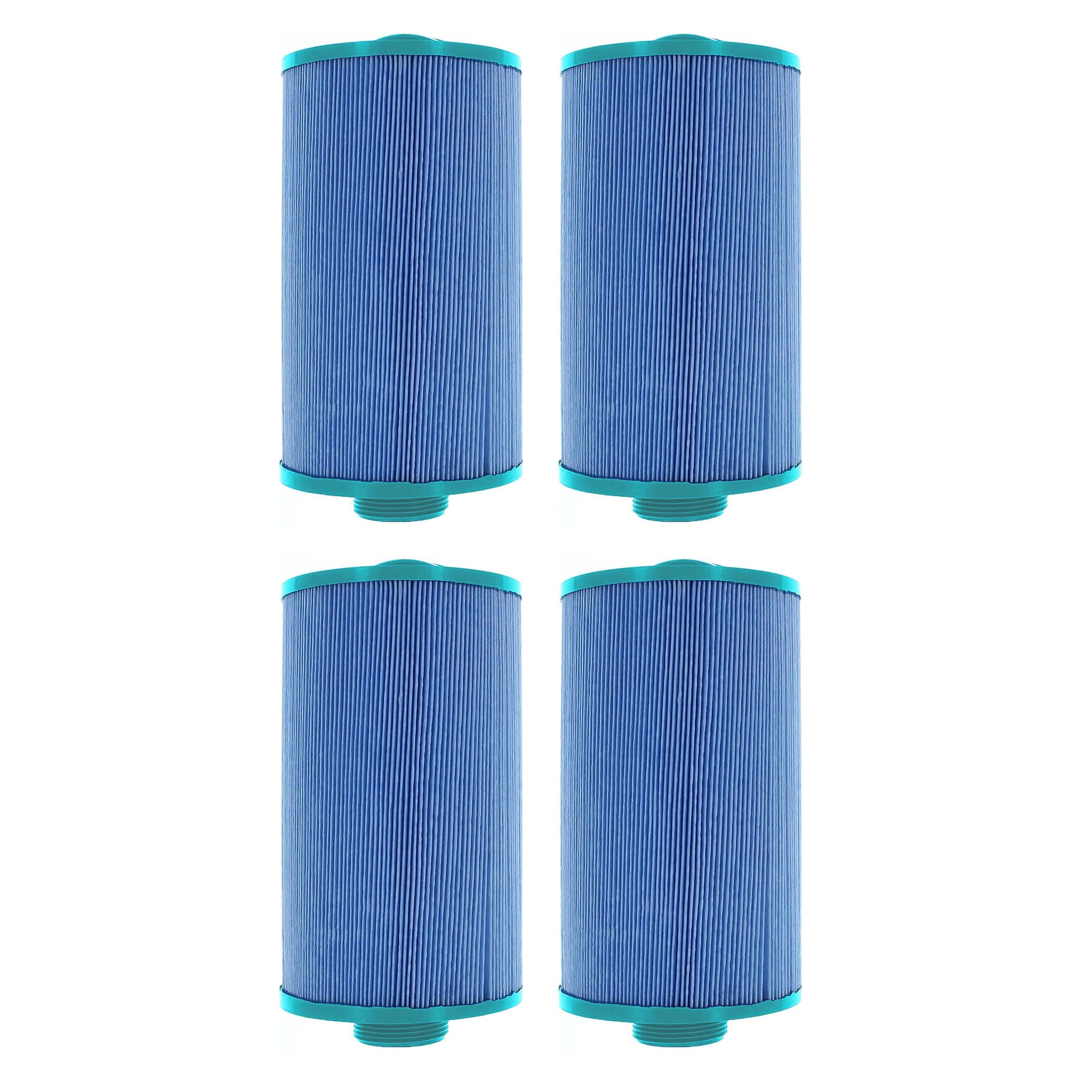 Hurricane 4 Pack HF4H21-01M Elite Aseptic Pool Spa Filter Cartridge ...