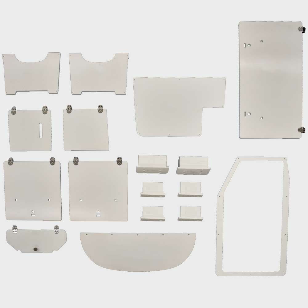 Hurricane Boat Deck Panels 416703 | CC21 White Starboard (Kit ...