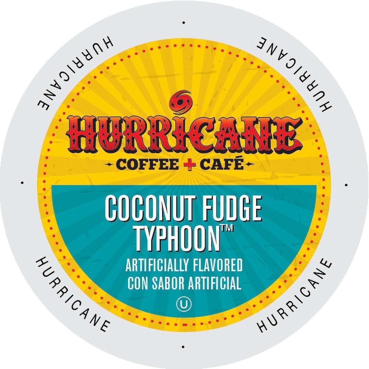 Hurricane Coconut Fudge Typhoon Coffee Pods, 24 pack for Keurig ...