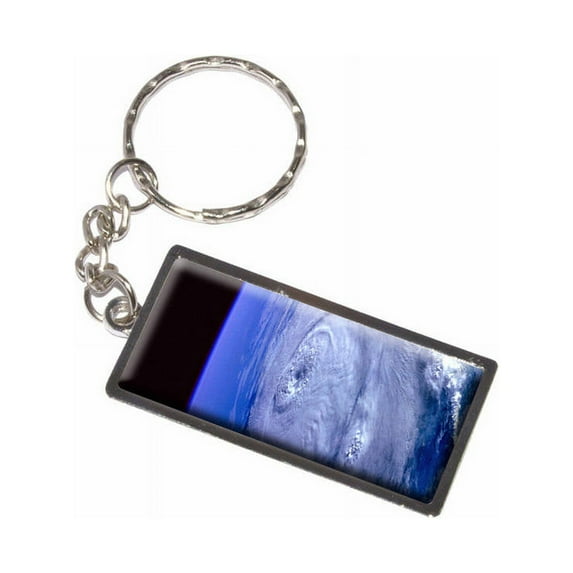 Hurricane Earth Satellite Weather Image Keychain Key Chain Ring ...