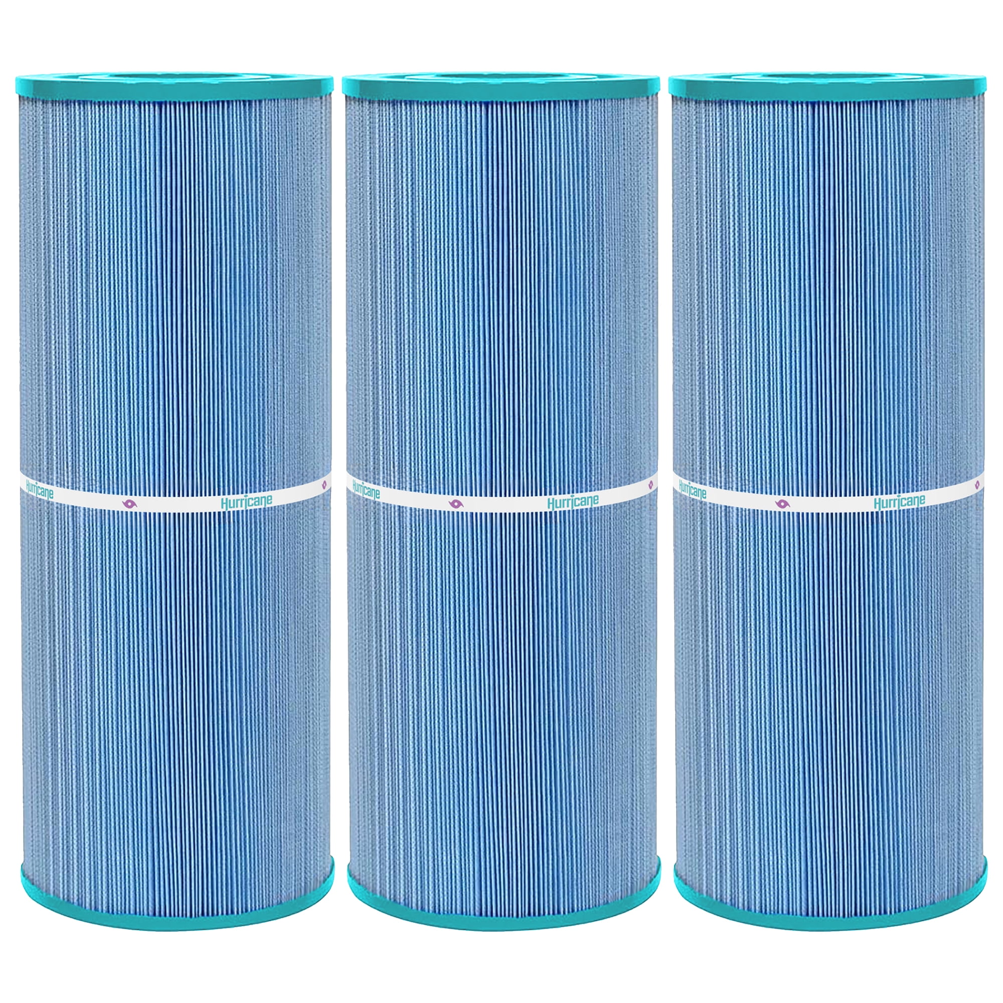 Hurricane 3 Pack HF4950-01M Elite Aseptic Pool Spa Filter Cartridge ...