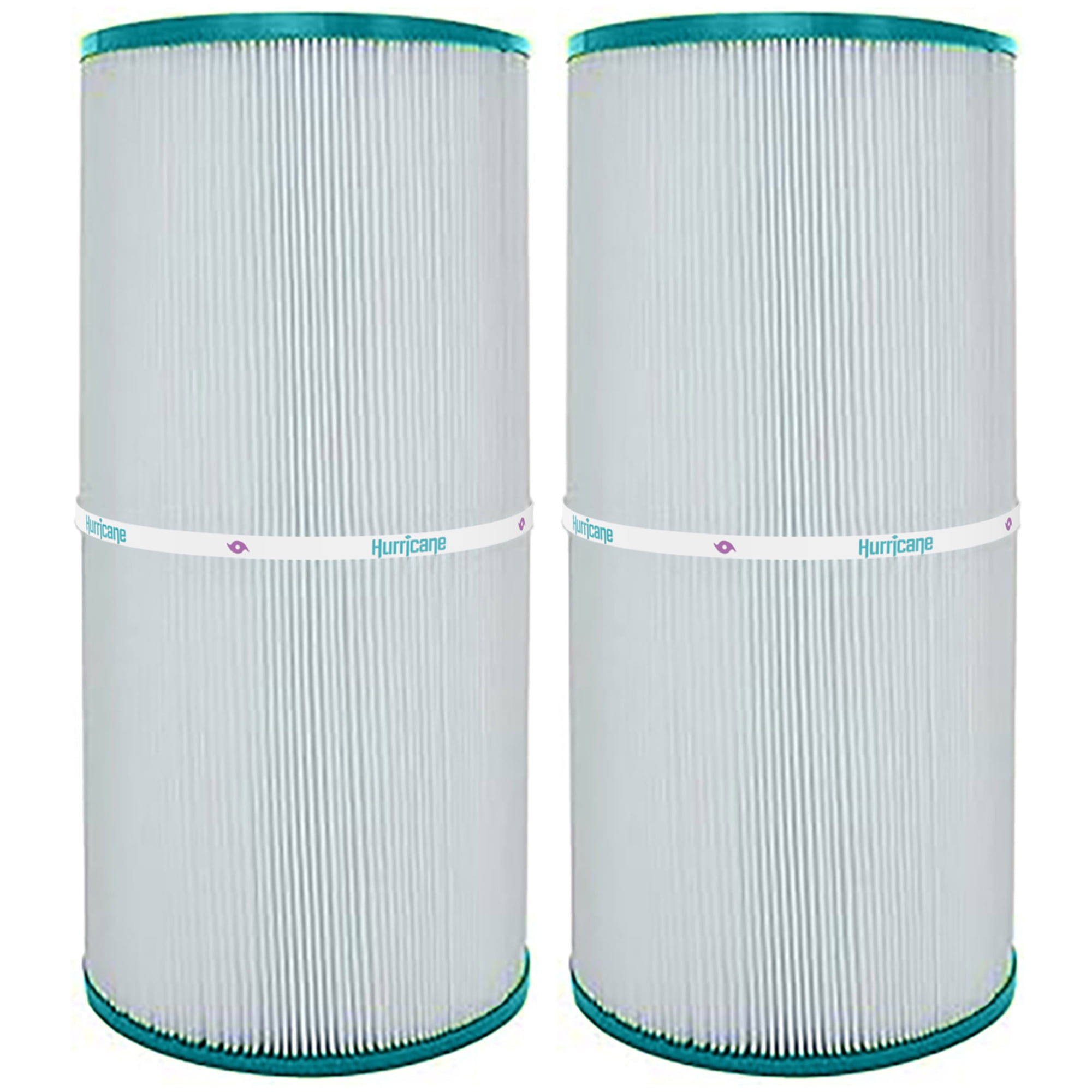 Hurricane Pool Filter Cartridge for C-7447, PA50SV, FC-1235, & Hayward, 2 Pack - Walmart.com