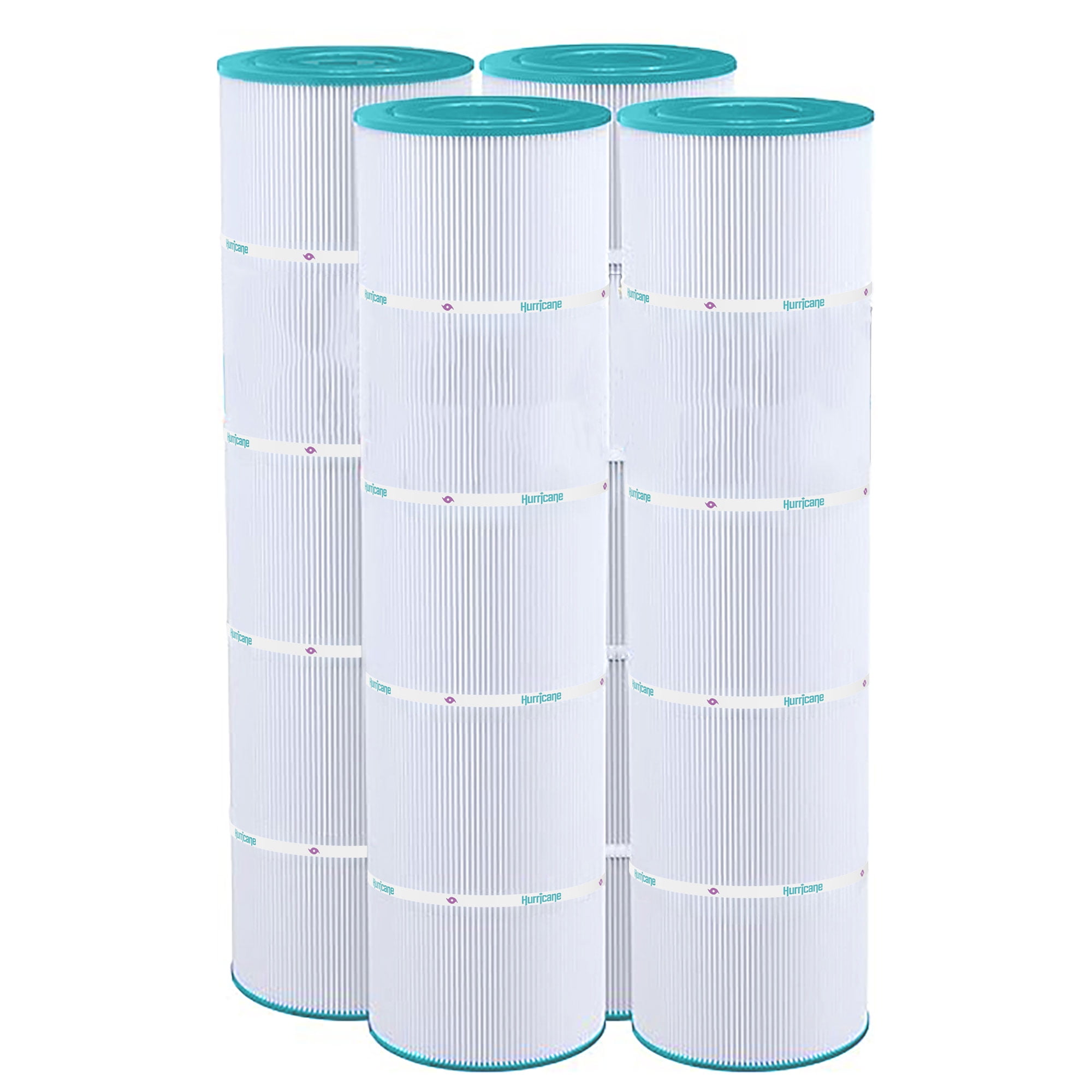Hurricane 4 Pack HF7459-04 Advanced Pool and Spa Filter Cartridge Replacement - Walmart.com
