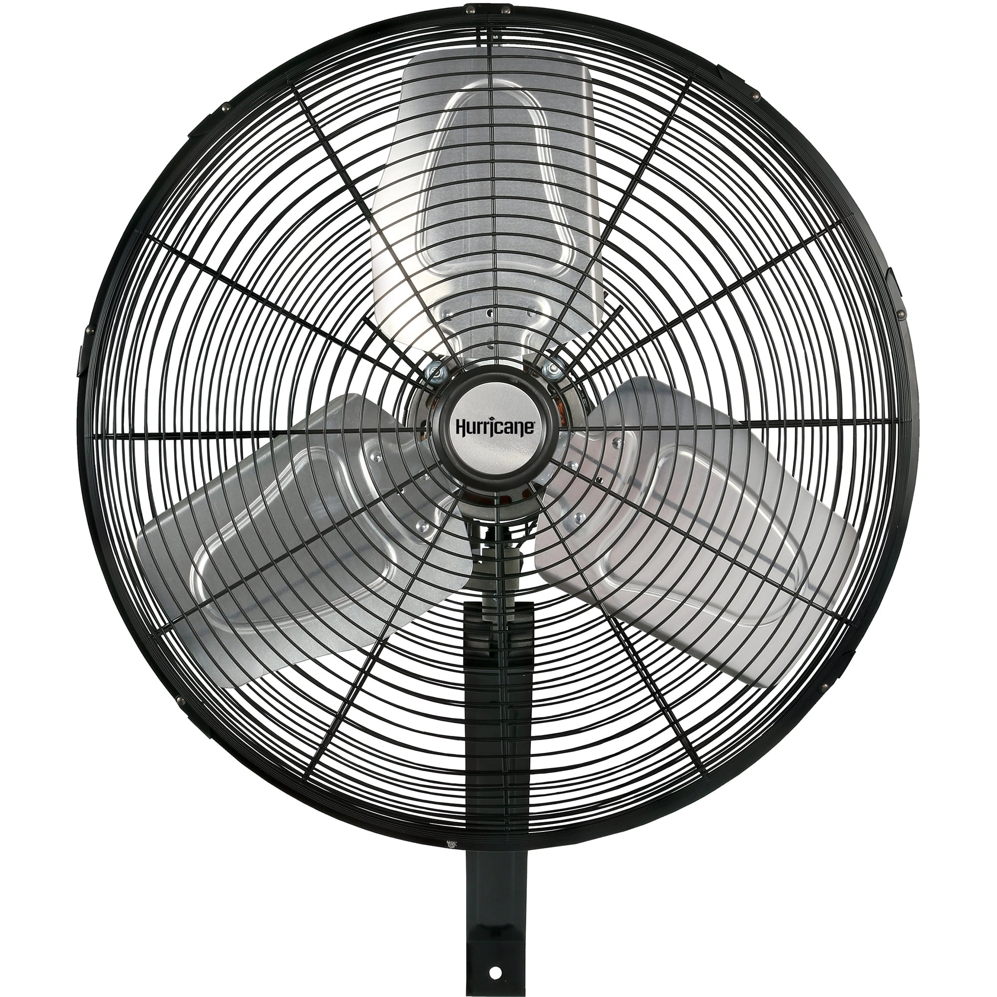 Hurricane Pro 20 Inch High Velocity Oscillating Wall Mount Fan, Black ...