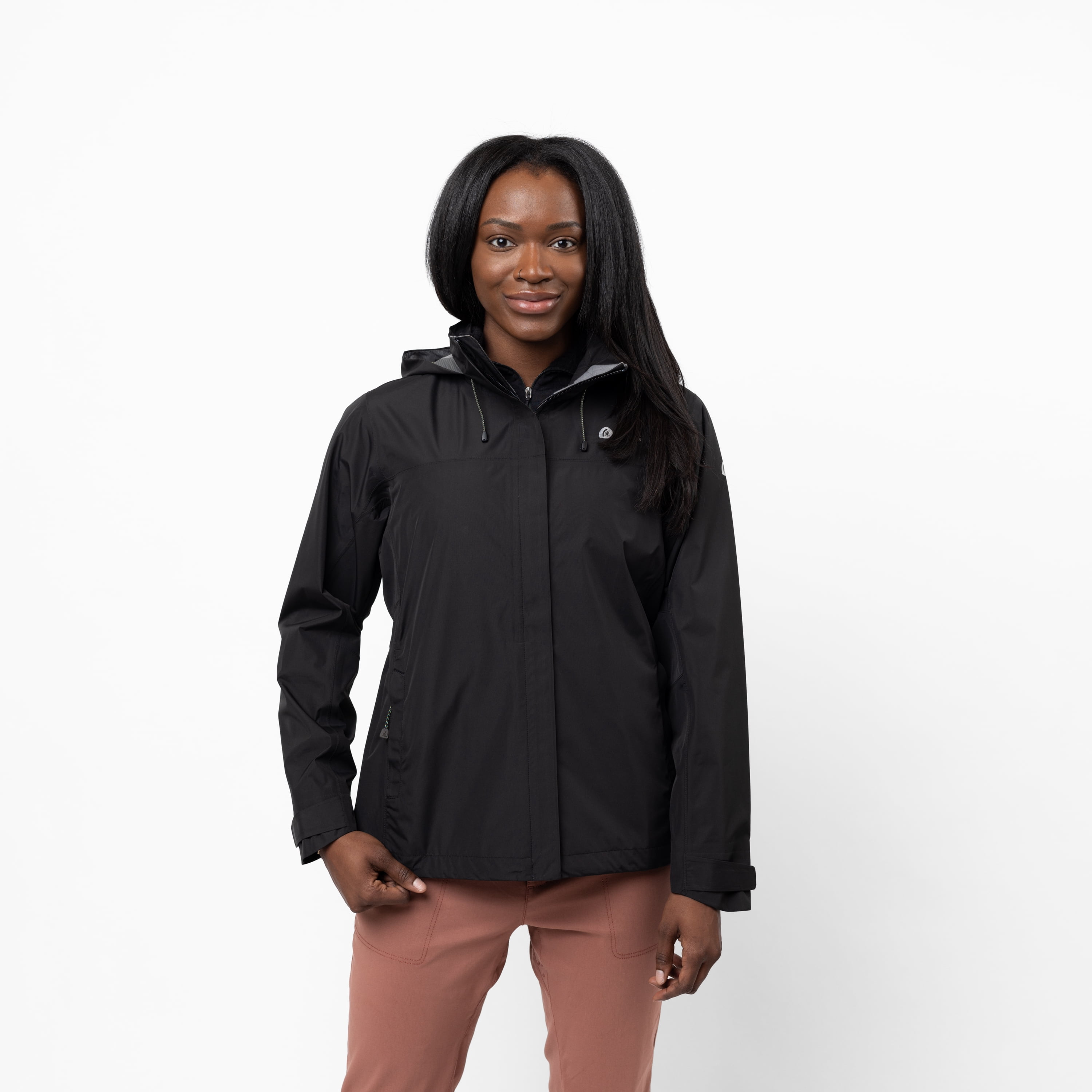 Hurricane Rain Jacket W MD Black - Walmart.com