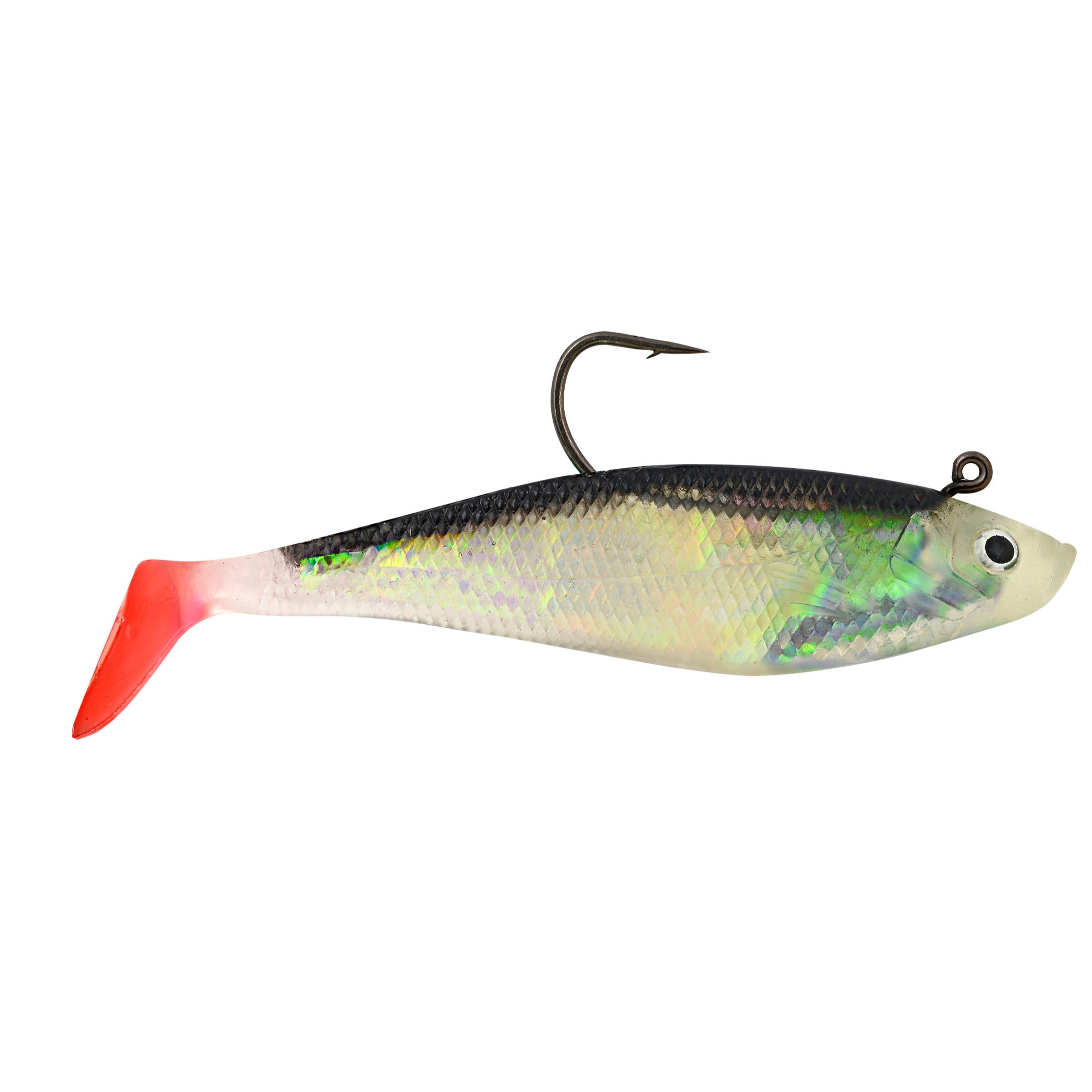 Hurricane 3 In. Rigged Swim Shad Soft Plastic Lures with Swimming Eyes ...