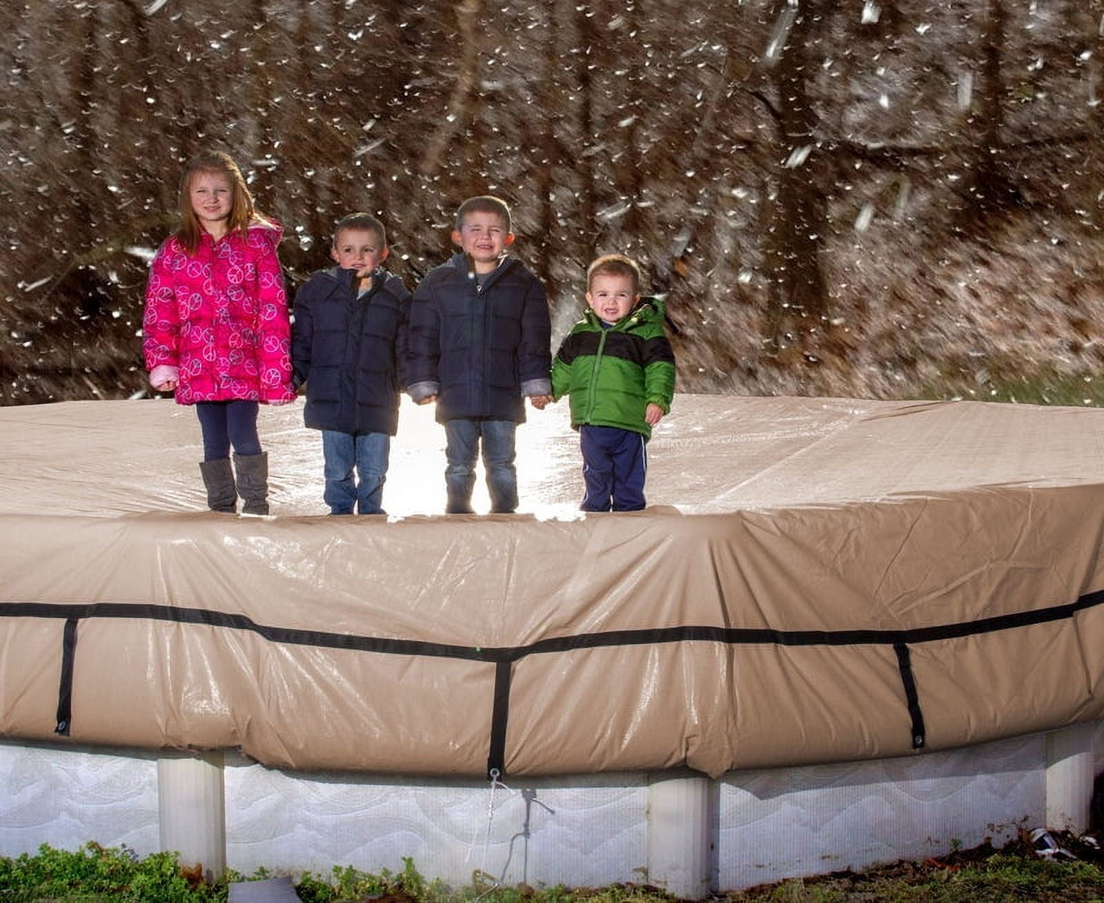 Hurricane Round Above Ground Pool Covers - Unmatched Wind Assurance up ...