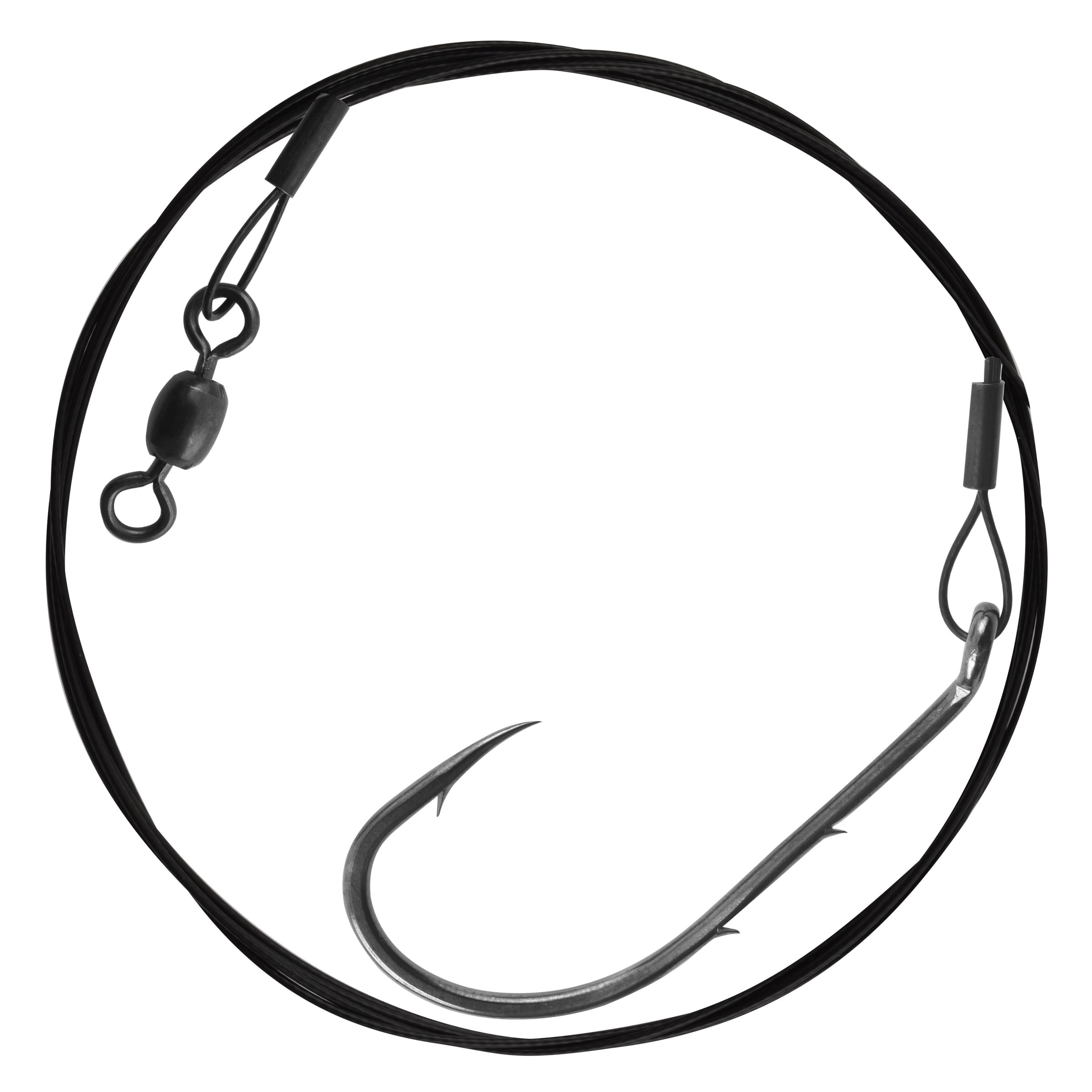 Hurricane Salt Tackle Bluefish Fishing Rig, 8/0 Hook, 80# x 18" Wire ...