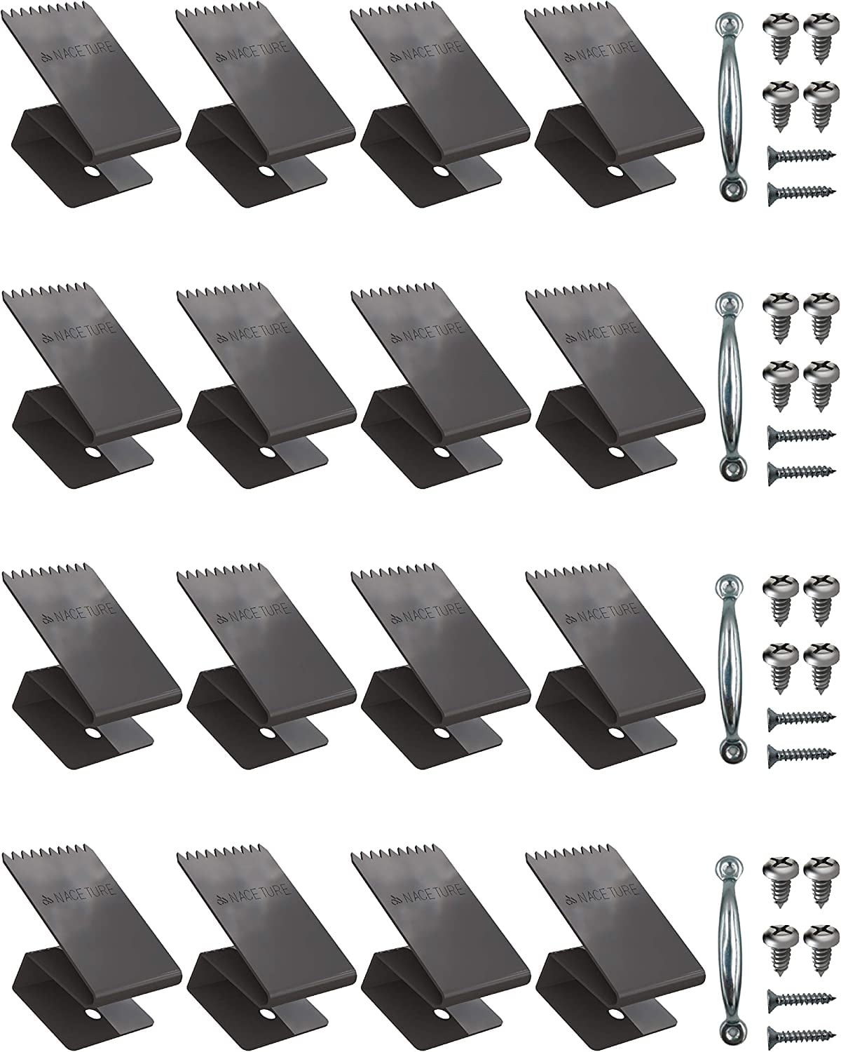 Hurricane Window Board-Up Clips Universal and Reusable Hurricane Storm ...